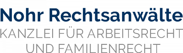 Anwalt für Arbeitsrecht und Familienrecht in Essen: Nohr Rechtsanwälte